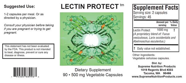Lectin Protect - 90 Capsules | Healthy Habits Living