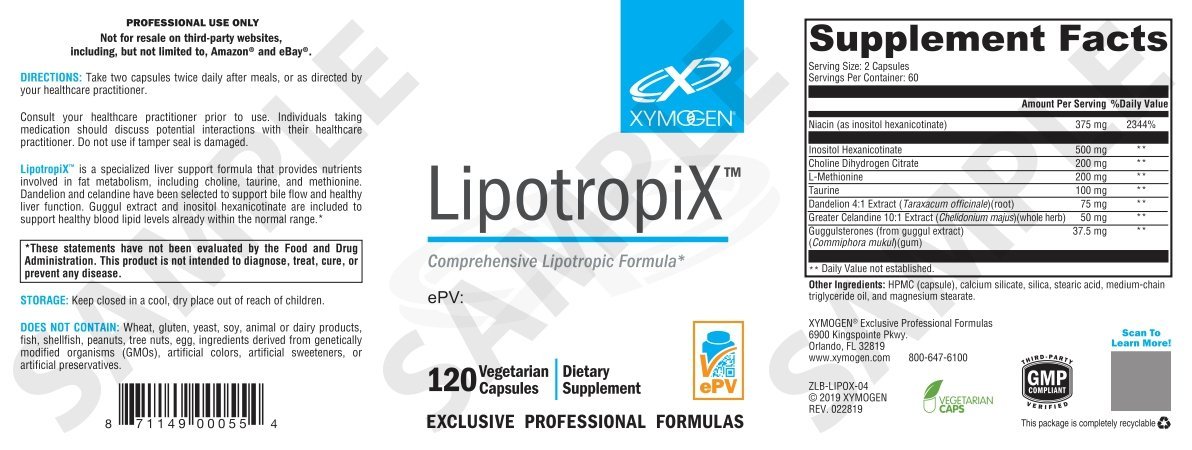 LipotropiX™ - 120 Capsules | Healthy Habits Living