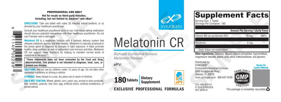 Melatonin CR | Healthy Habits Living