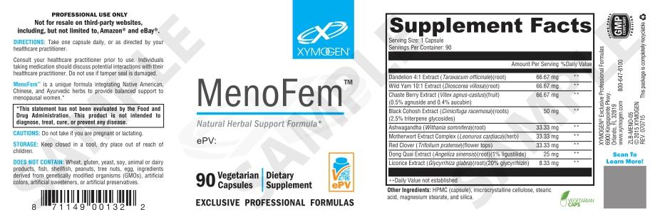 MenoFem™ - 90 Capsules | Healthy Habits Living