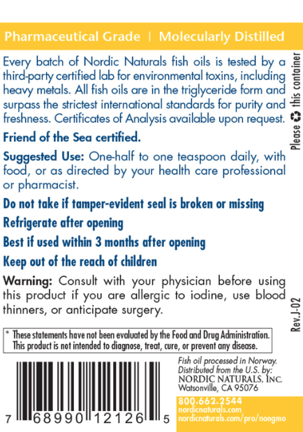 ProOmega Liquid - 8 fl oz | Healthy Habits Living