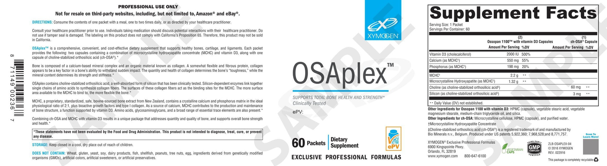 OSAplex™ - 60 Packets | Healthy Habits Living
