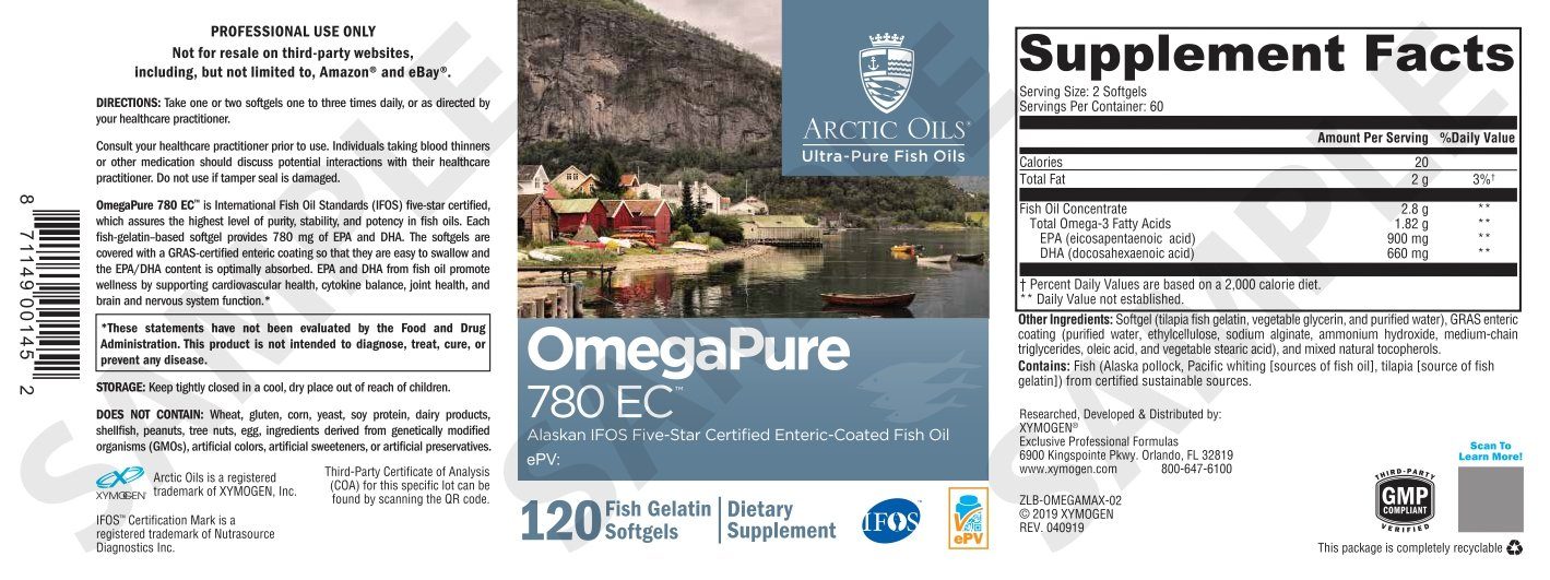 OmegaPure 780 EC™ - 120 Softgels | Healthy Habits Living