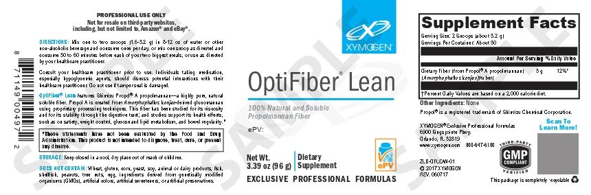 OptiFiber® Lean - 30 Servings – Healthy Habits Living