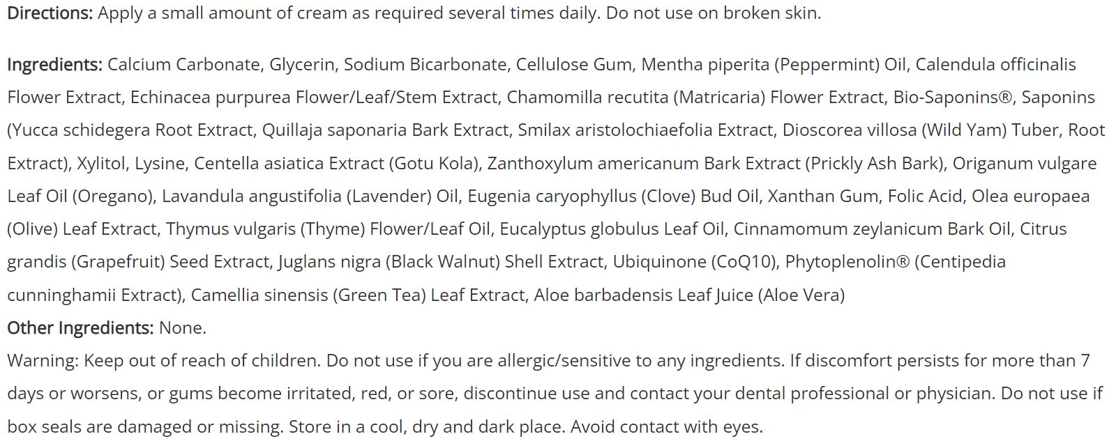 PerioPaste - 4 oz | Healthy Habits Living