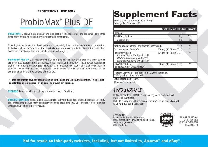 ProbioMax® Plus DF - 30 Servings | Healthy Habits Living