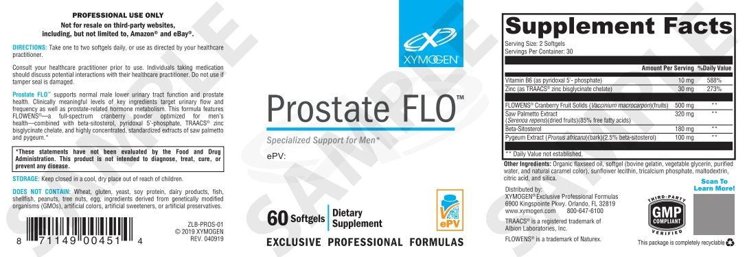 Prostate FLO™ - 60 Softgels | Healthy Habits Living