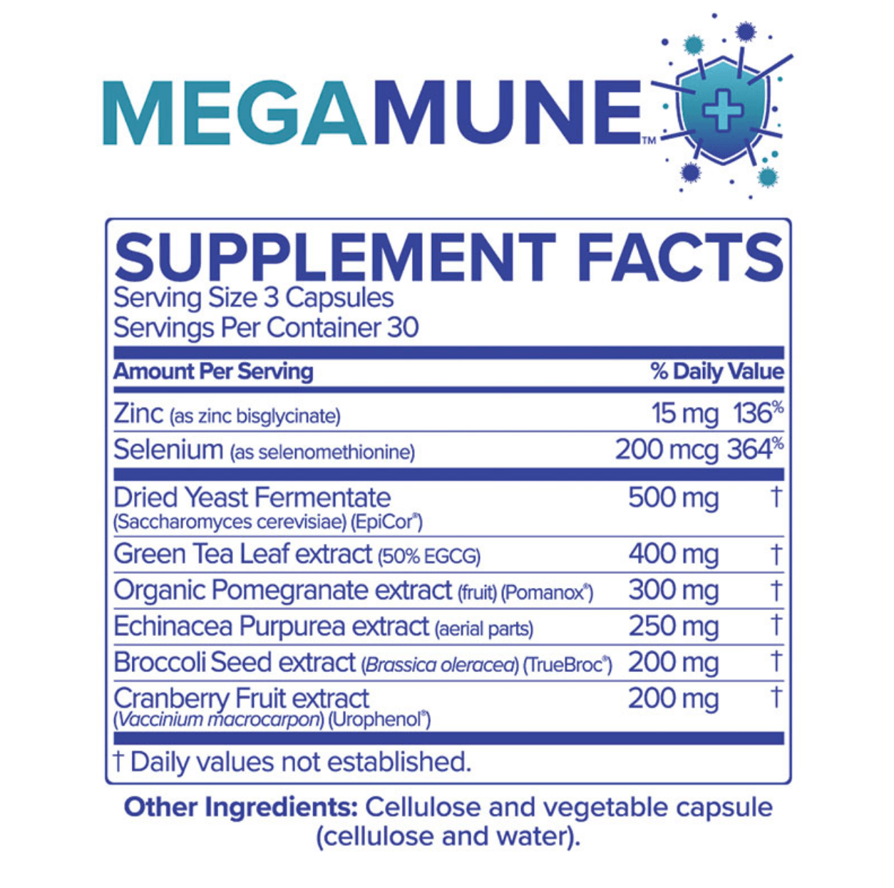 MegaMune - 90 Capsules | Healthy Habits Living