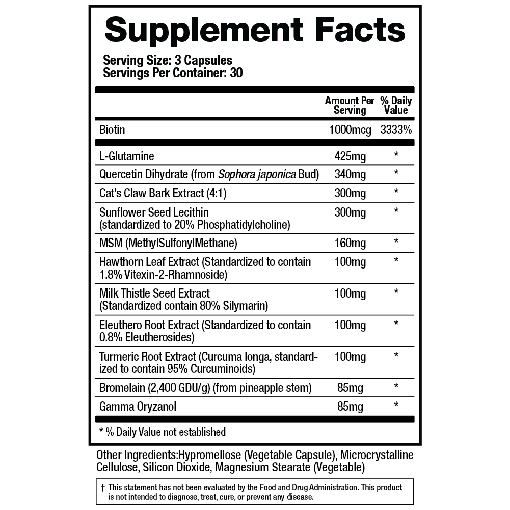 Leaky Gut-X 90 caps(formulySupport Mucosa) | Healthy Habits Living