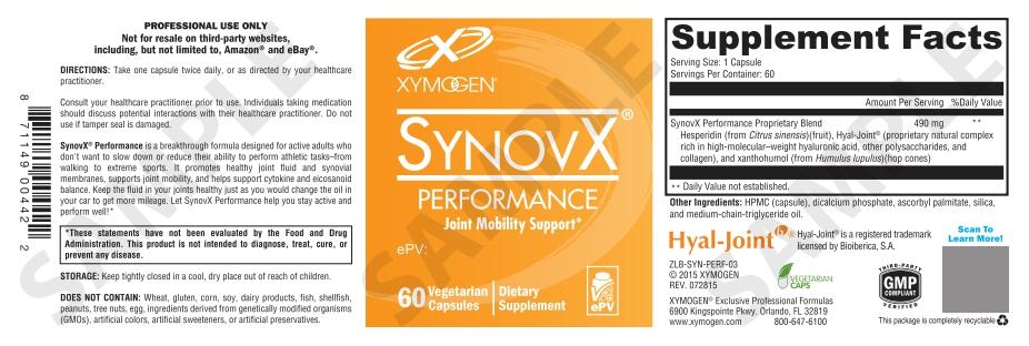 SynovX® Performance - 60 Capsules | Healthy Habits Living