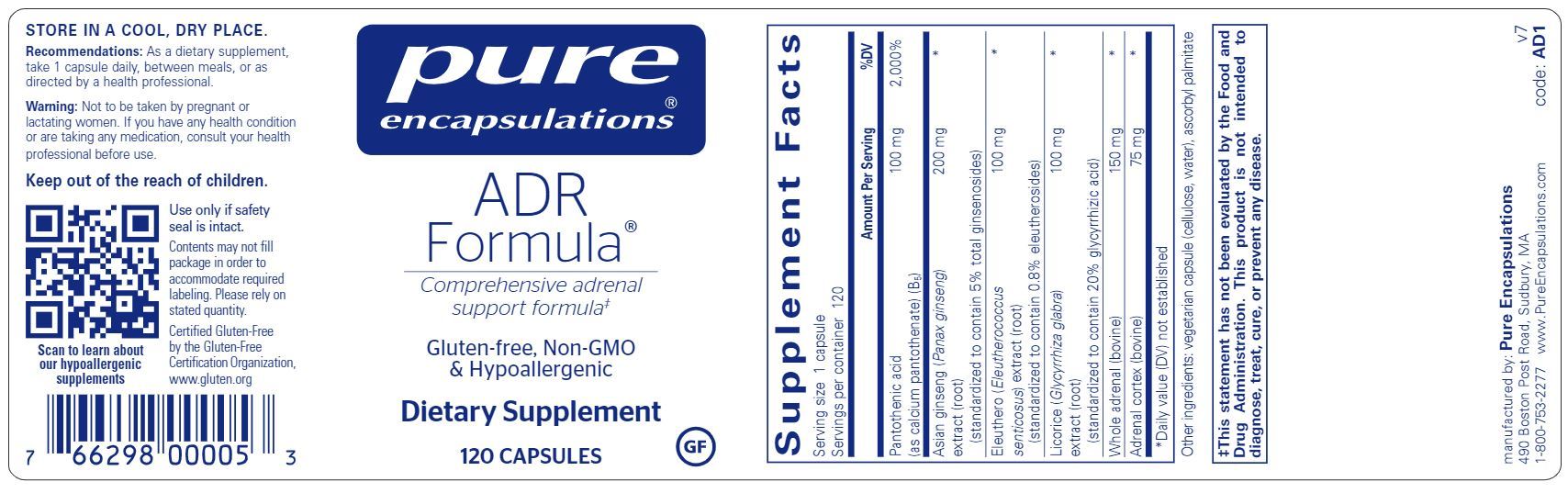 ADR Formula® | Healthy Habits Living