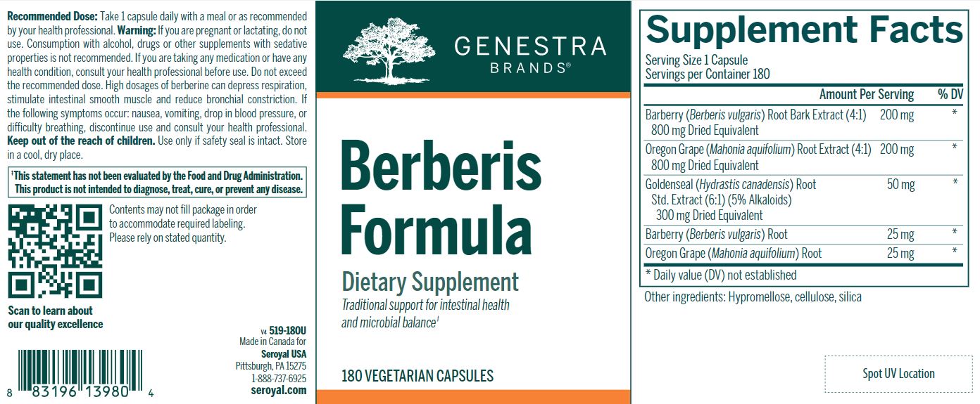 Berberis Formula | Healthy Habits Living