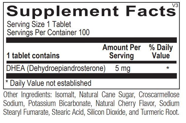 DHEA 5 mg - 100 Tablets | Healthy Habits Living