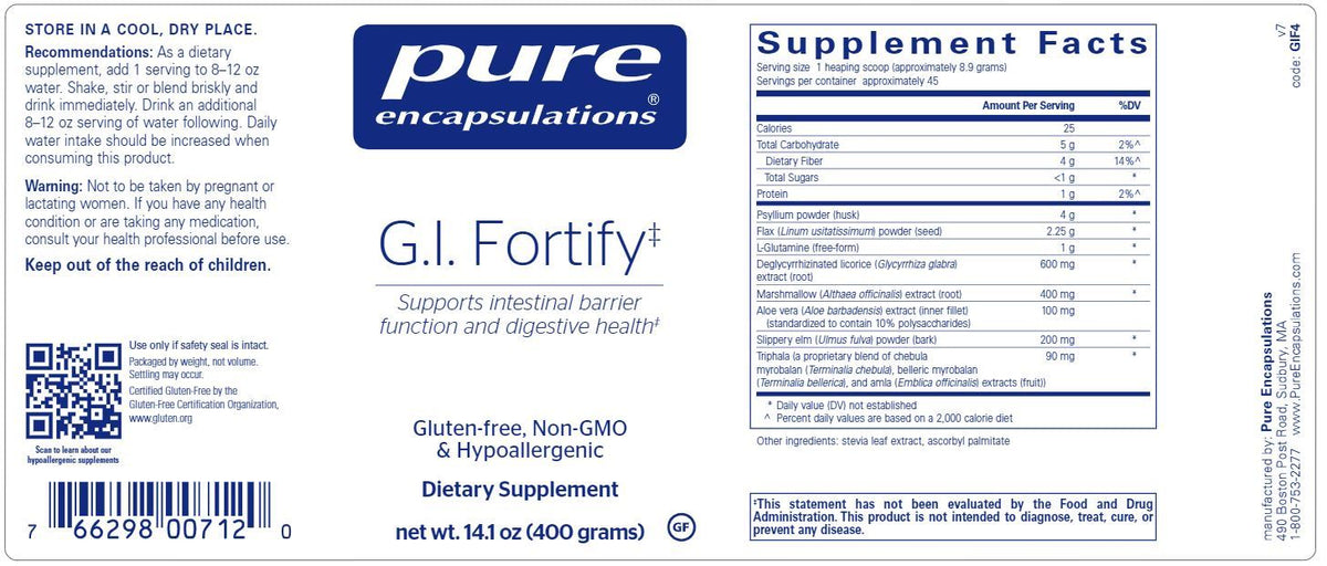 G.I. Fortify - 400 grams | Healthy Habits Living