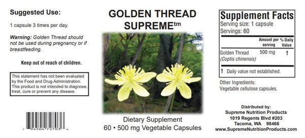Golden Thread Supreme™ - 60 Capsules | Healthy Habits Living