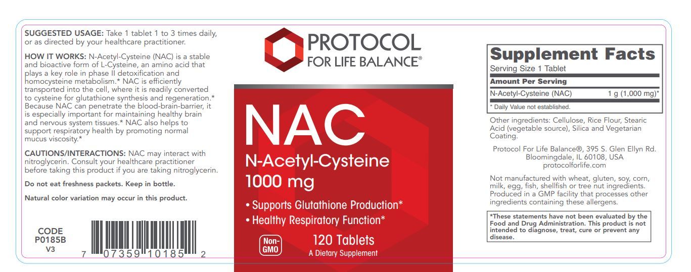 NAC (N-Acetyl Cysteine) 1,000mg - 120 Tablets | Healthy Habits Living