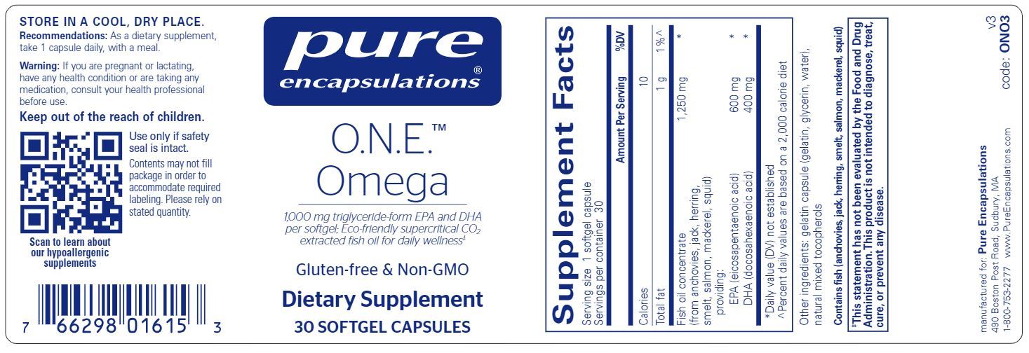 O.N.E.™ Omega | Healthy Habits Living