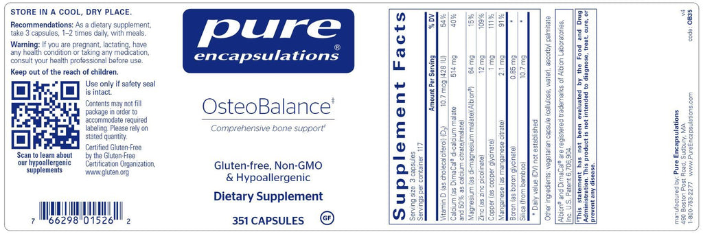 OsteoBalance | Healthy Habits Living