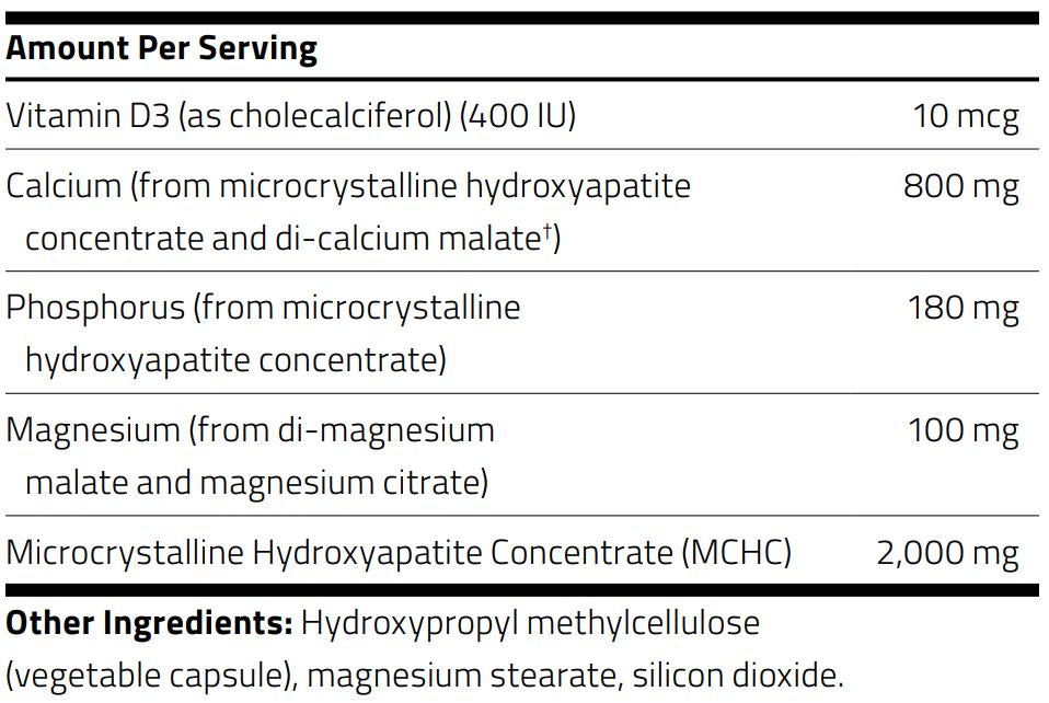 OsteoMedica® - 120 Capsules | Healthy Habits Living