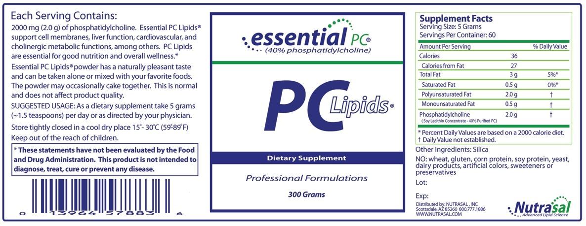 PC Lipids - 300 grams | Healthy Habits Living