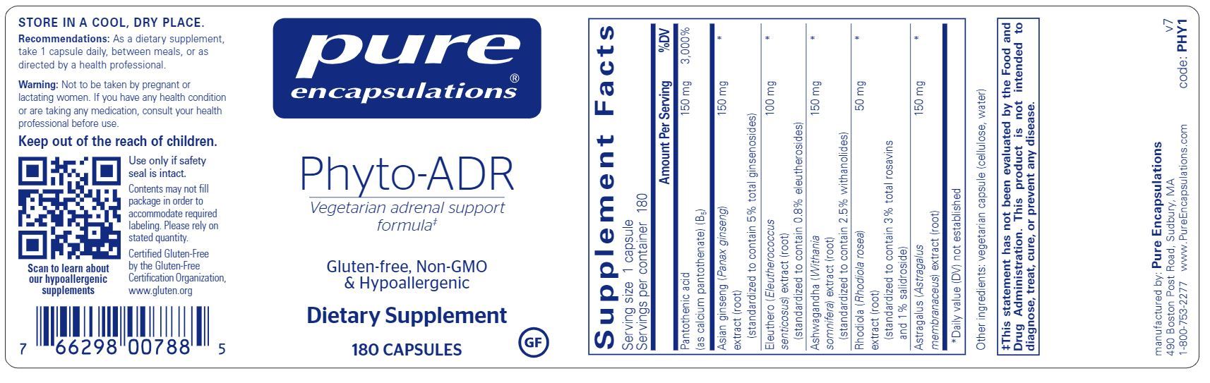 Phyto-ADR Default Category Pure Encapsulations