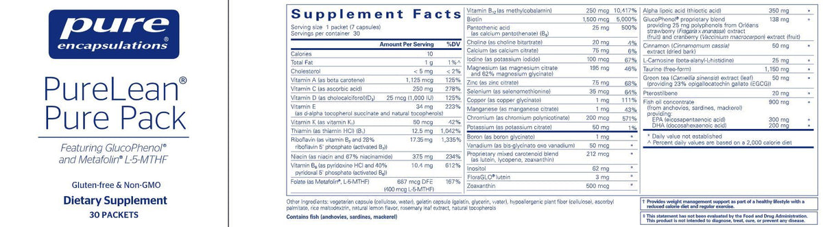 PureLean® Pure Pack - 30 Packets | Healthy Habits Living