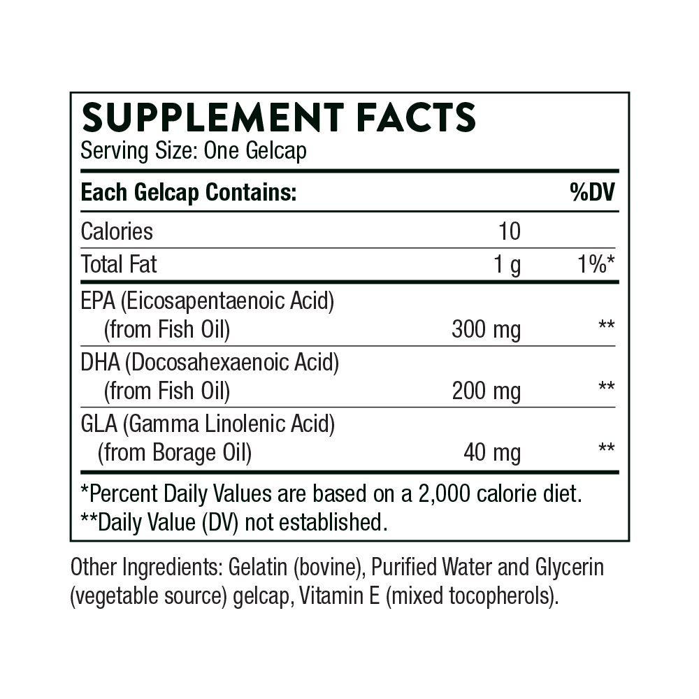 Omega Plus - 90 Gelcaps – Healthy Habits Living