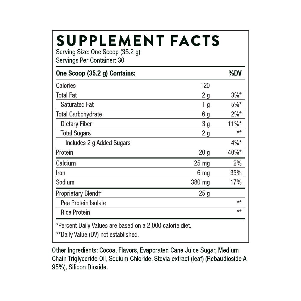 VegaLite - 30 Servings | Healthy Habits Living