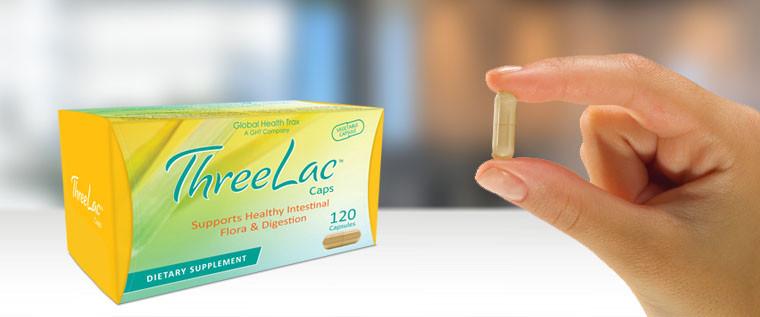 ThreeLac - 120 Capsules Default Category Global Health Trax