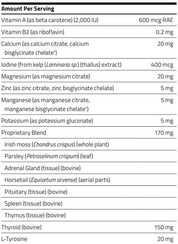 Thyrodex™ T-150 - 60 Capsules | Healthy Habits Living