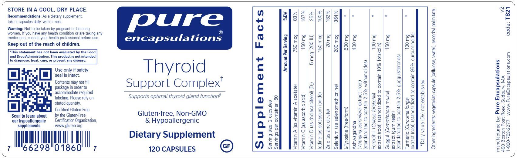 Thyroid Support Complex | Healthy Habits Living